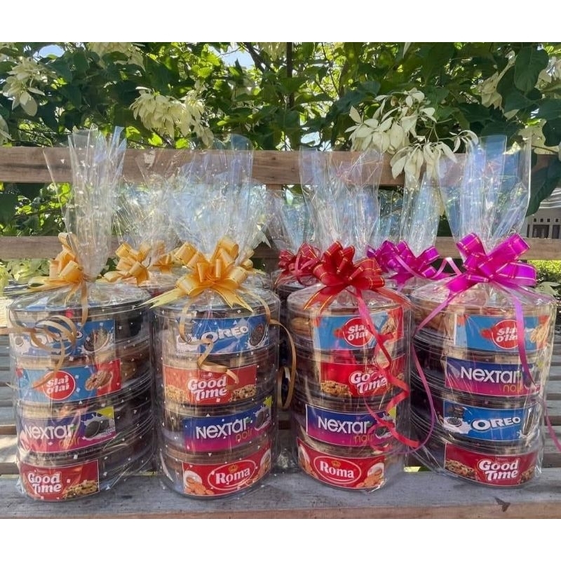 Jual PARSEL HAMPERS EKONOMIS SNACK BRANDED ISI 4 VARIAN | Shopee Indonesia
