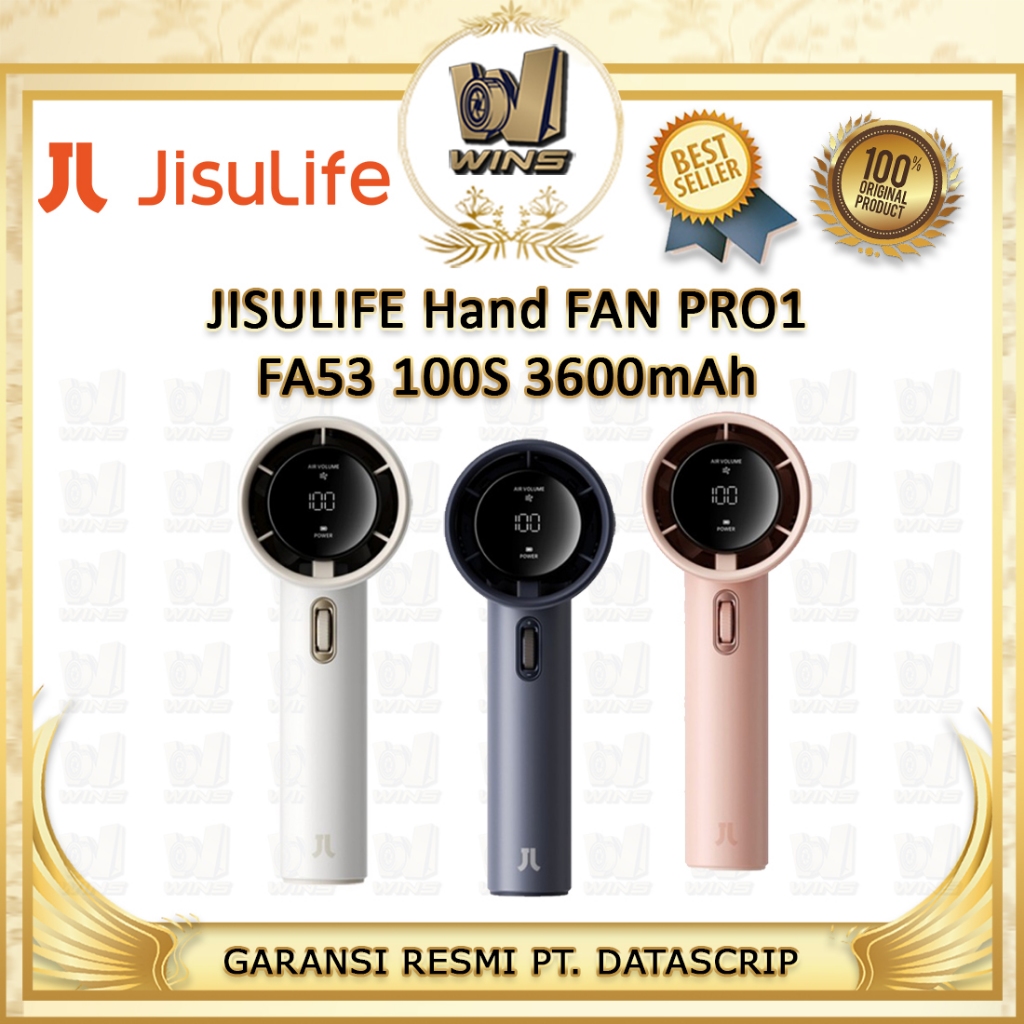 Jual JISULIFE Hand Fan Pro1 FA53 100S 3600 mAh | Shopee Indonesia