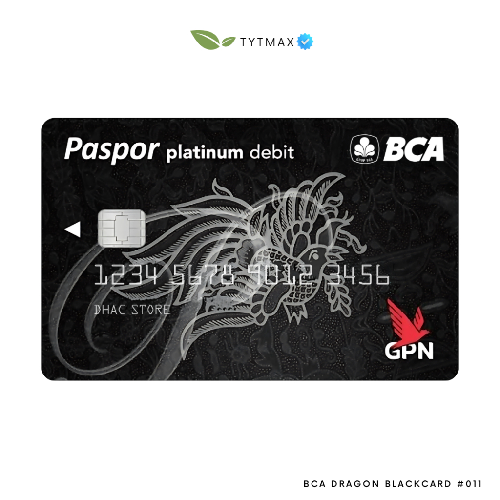 Jual BCA dragon blackcard #011 / Dummy CreditCard / Fake Premium ID ...