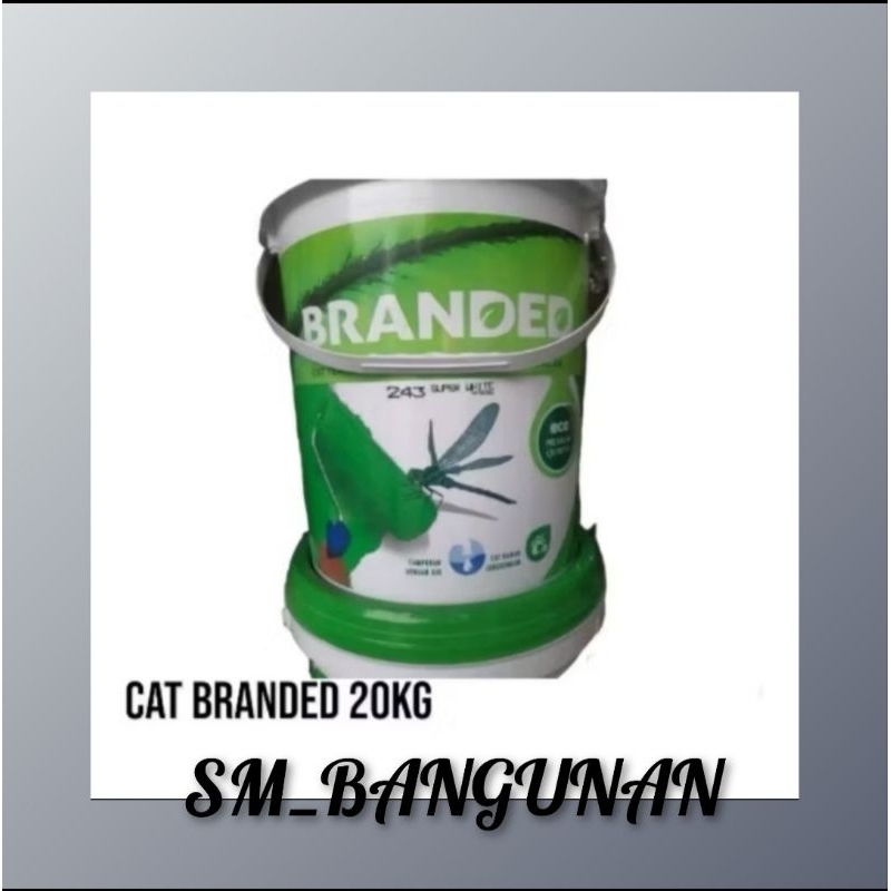 Jual CAT BRANDED 20kg / CAT TEMBOK MERK BRANDED 20kg (KHUSUS PEKANBARU ...