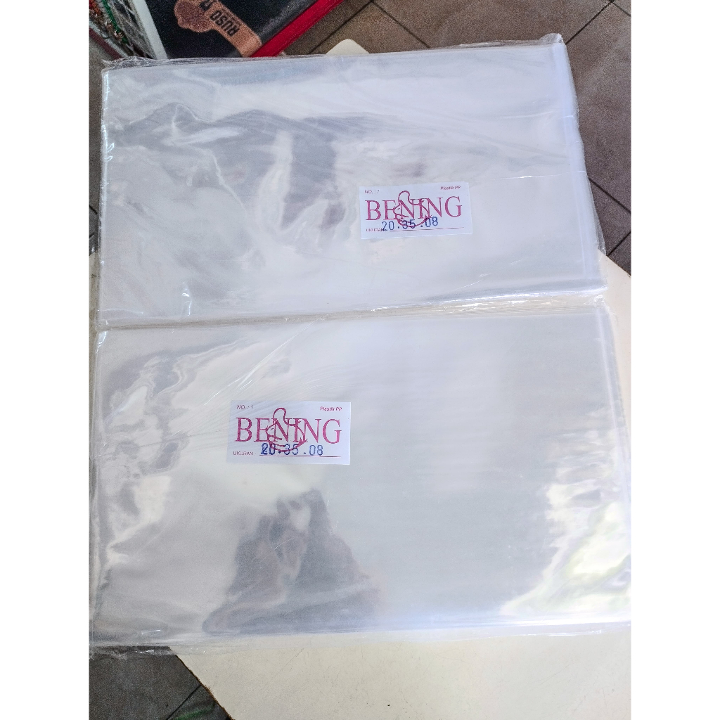 Jual Plastik PP Bening 20x35 | Shopee Indonesia