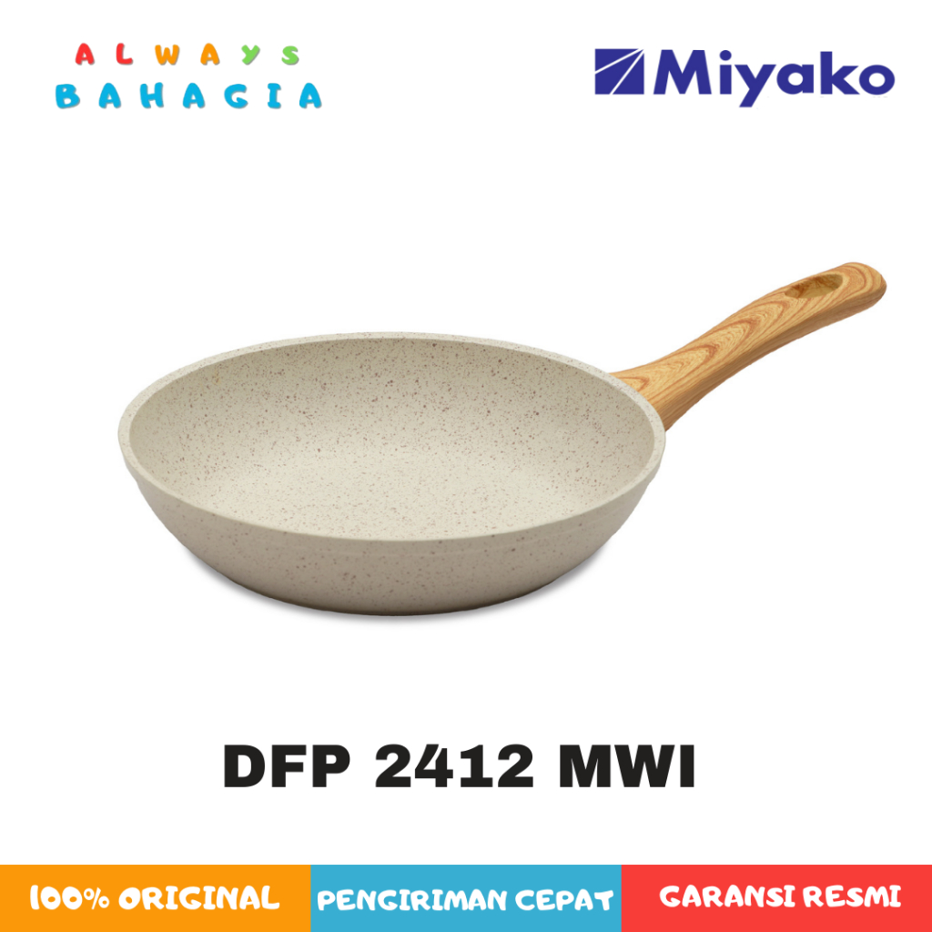 Jual miyako DFP-2412 MWI [24CM} cookware induksi | Shopee Indonesia