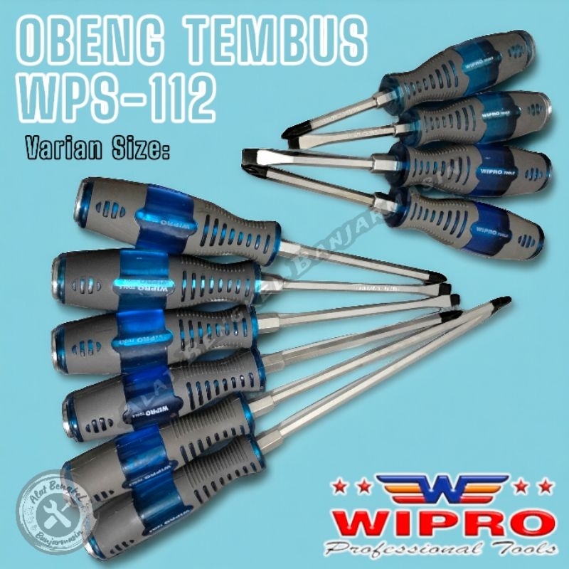 Jual OBENG TEMBUS GG.TPR "WIPRO" WPS-112 VARIAN ||OBENG TEMBUS "WIPRO ...