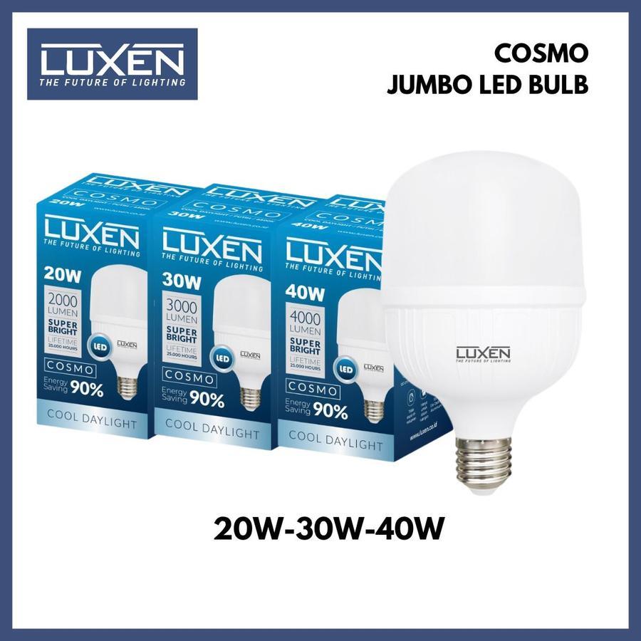 Jual LUXEN Lampu LED Bulb Cosmo Jumbo 20W 30W 40 Watt | Shopee Indonesia