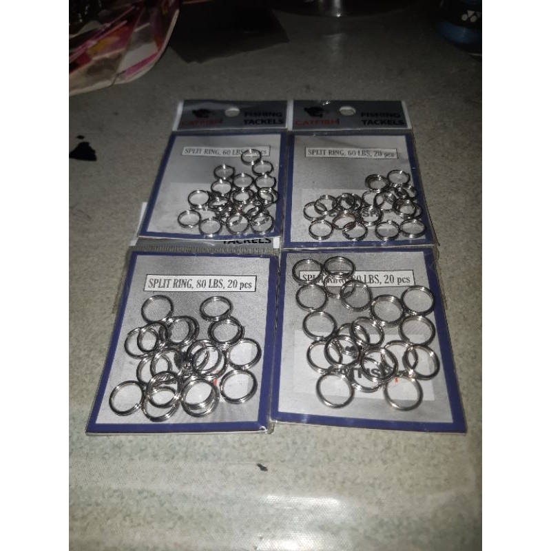 Jual Split ring catfish 60lb 80lb | Shopee Indonesia