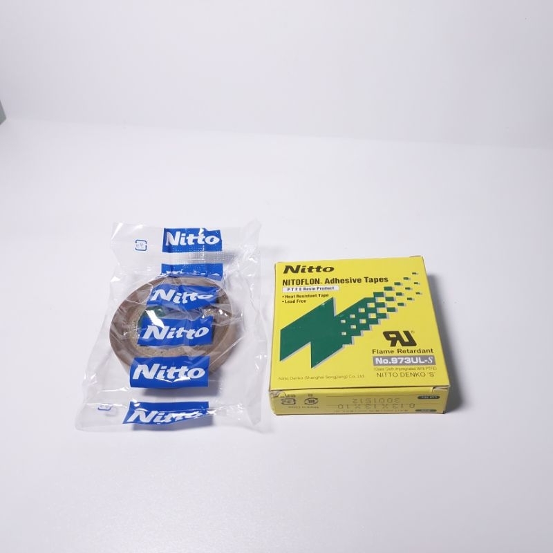 Jual ISOLASI TAHAN PANAS NITTO 973UL-S, 973uL-S NITTOFLON TEFLON TAPE ...
