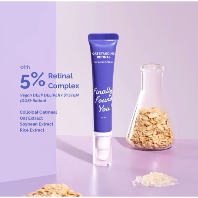 Jual FINALLY FOUND YOU ! OATSTANDING RETINAL EYE & FACE CREAM 20mL ...