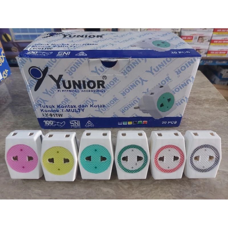 Jual ( GBL ) Tusuk Kontak dan Kotak Kontak T-Multy LY-911W YUNIOR ...