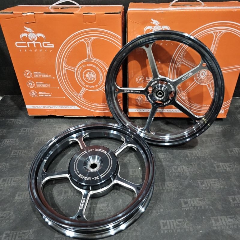 Jual Velg Velek CMG X-Mode X Mode 505 R14 Honda Vario 125 150 Old New ...