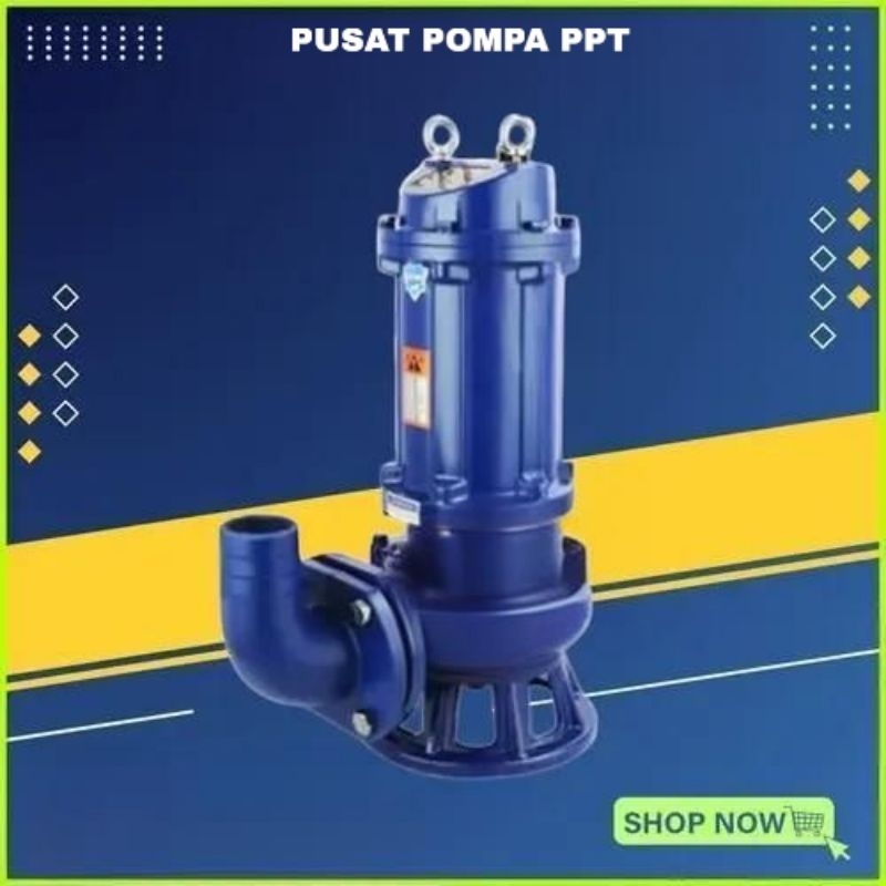 Jual Pompa Celup Air Limbah 1.1Kw 1.5HP 380V 3inch Pompa Celup Air Kotor | Shopee Indonesia