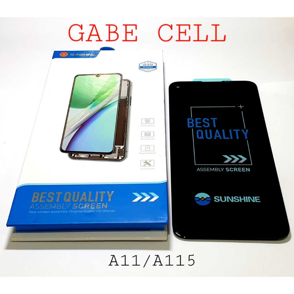 Jual LCD SUNSHINE SAM A11/A115F/M11/M115F 2020 BLACK FULLSET ...