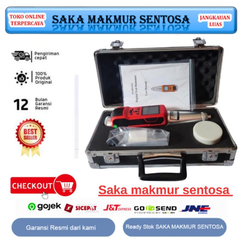 Jual Gamer Test Digital Hammer Test Beton Digital Alat Uji Beton ...