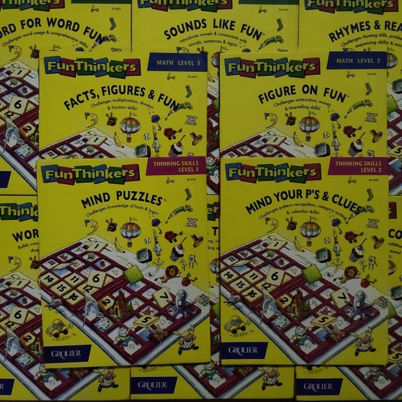 Jual Buku Original / Funthinkers English / Funthinkers Math ...