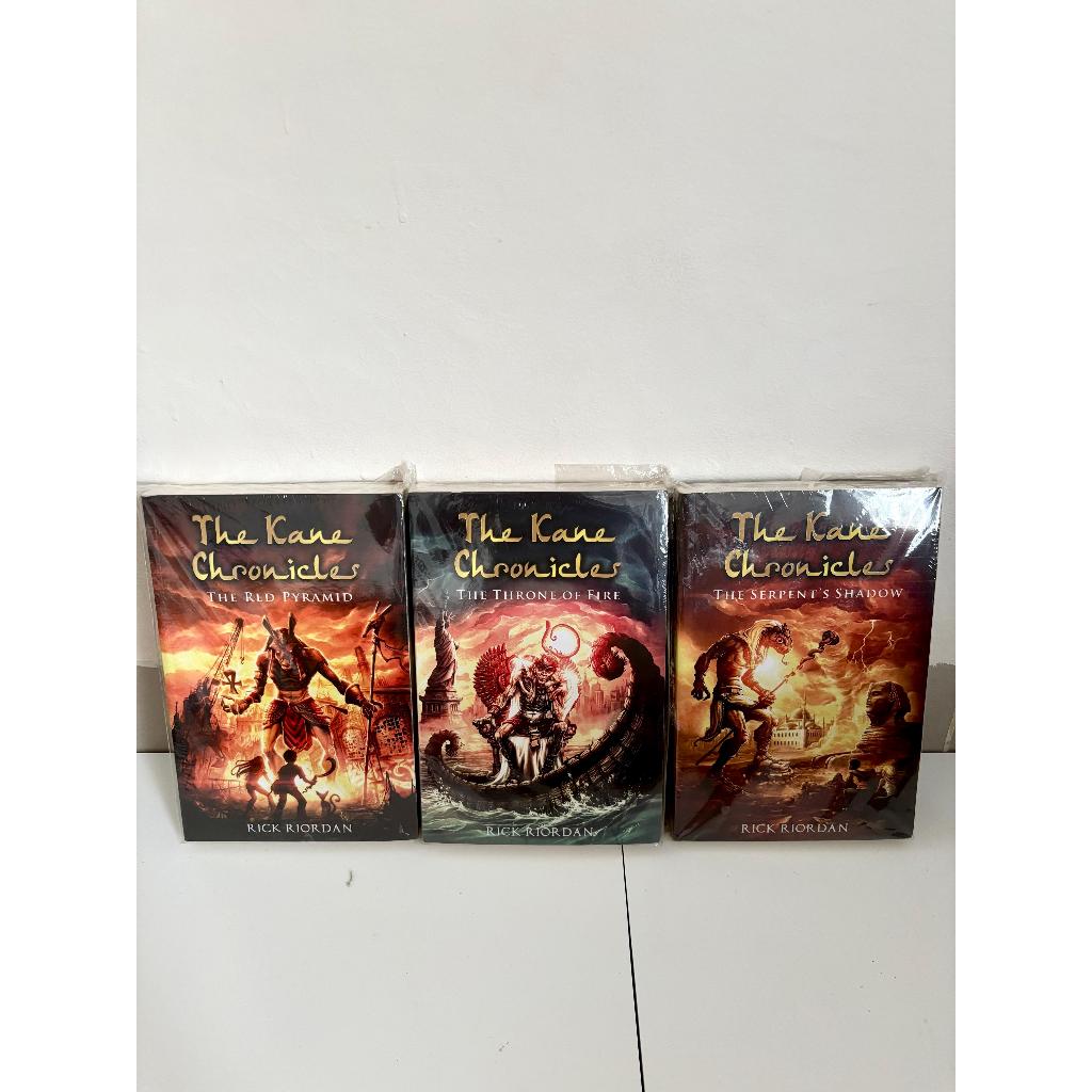 Jual ( SALE !!! ) Novel The Kane Chronicles Trilogy (The Red Pyramid ...