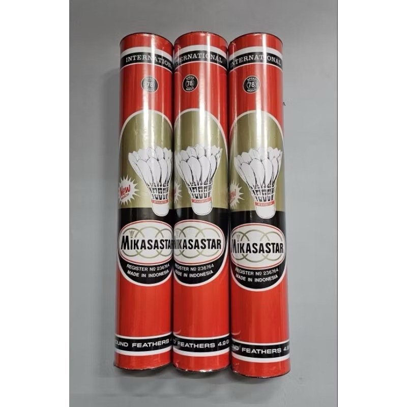 Jual Shuttlecock Mikasa Star Merah original Bola bulutangkis | Shopee ...