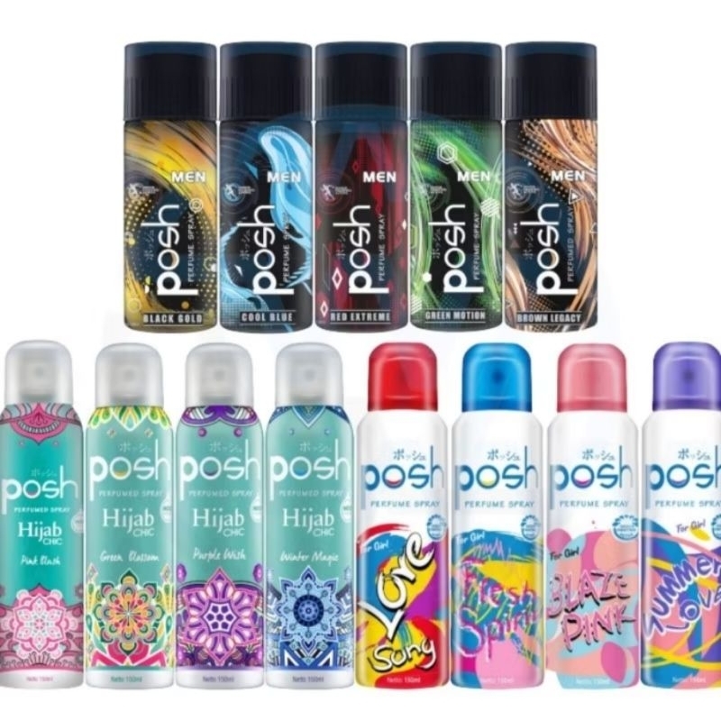 Jual parfum posh body spray mix | Shopee Indonesia