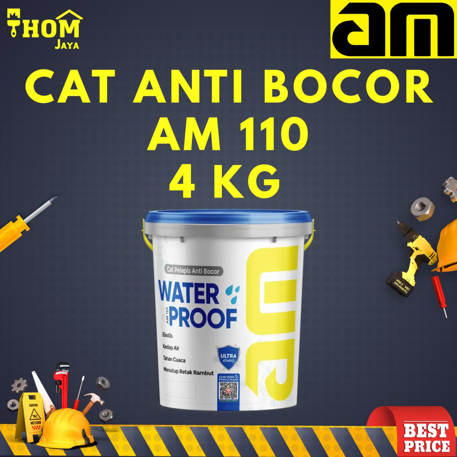 Jual CAT PELAPIS ANTI BOCOR / CAT ANTI BOCOR - 4 KG - AM110 | Shopee ...