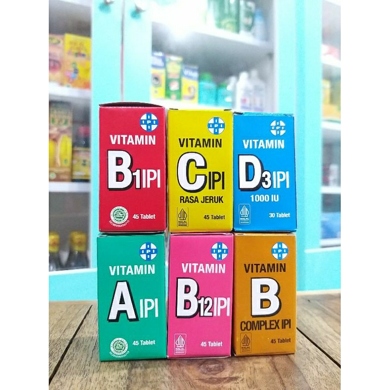Jual VITAMIN IPI ISI 45 TABLET | VARIAN | Shopee Indonesia