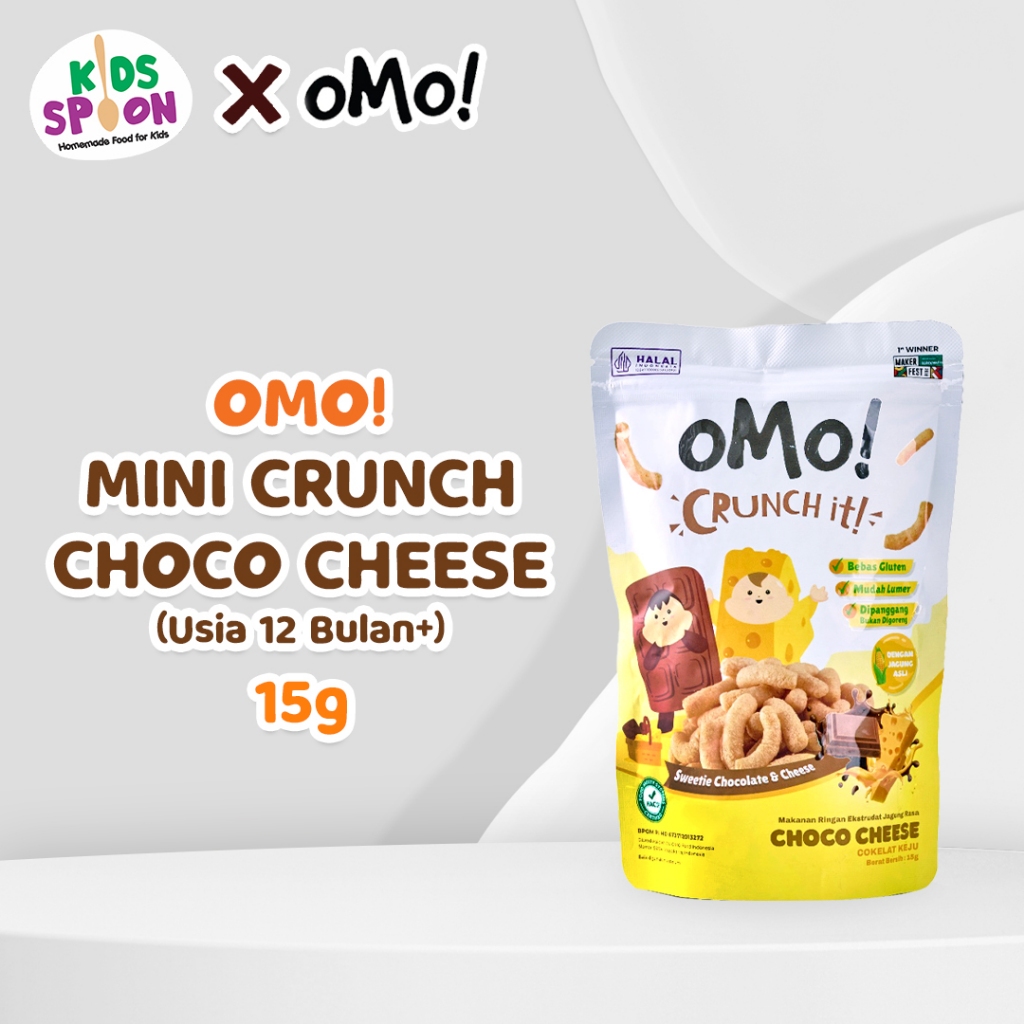 Jual OMO! Mini Crunch It Choco Cheese 15gr - Snack 1 tahun+ | Shopee ...