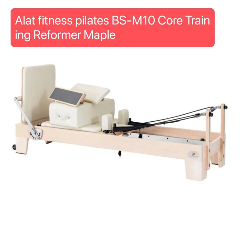 Jual Alat fitness Pilates BS-M10 Core Training Reformer Maple | Shopee ...