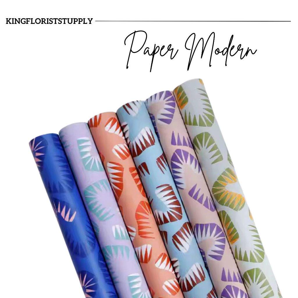 Jual Kertas Pembungkus Motif Daun / Leaf Pattern Wrapping Paper Kertas ...