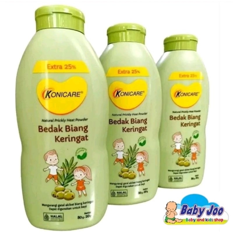 Jual Konicare Bedak Biang Keringat 80g+20g/Bedak Konicare Gatal-gatal ...