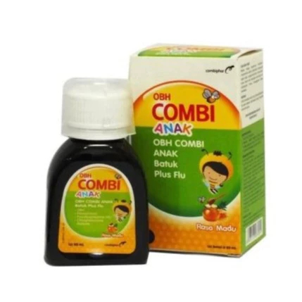Jual OBH COMBI ANAK 60 ML SIRUP RASA MADU PEREDA BATUK PILEK DEMAM ANAK | Shopee Indonesia