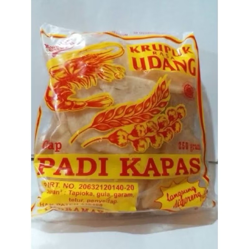Jual Kerupuk Padi Kapas BESAR Indamayu FREE DUS + BUBBLE WARP | Shopee ...