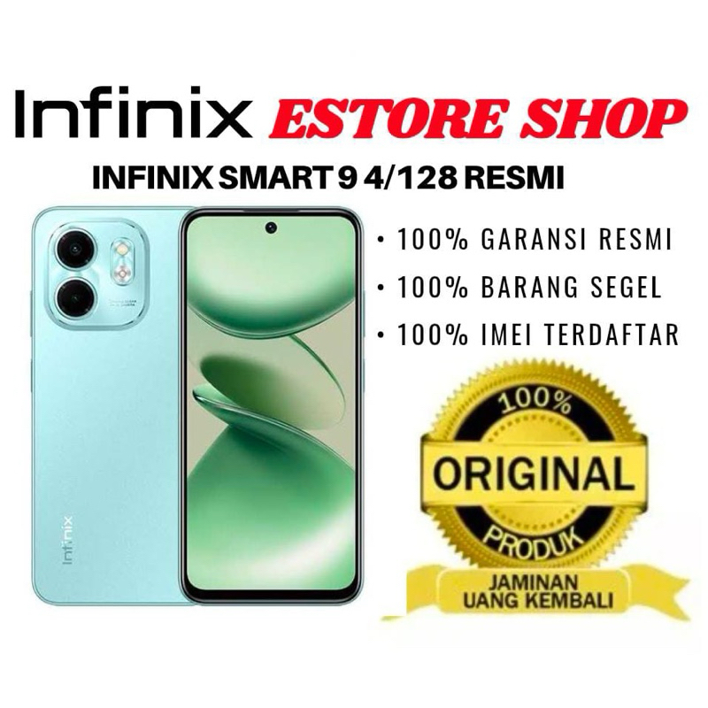 Jual infinix Smart 9 4/128 4/64 Garansi Resmi Infinix | Shopee Indonesia