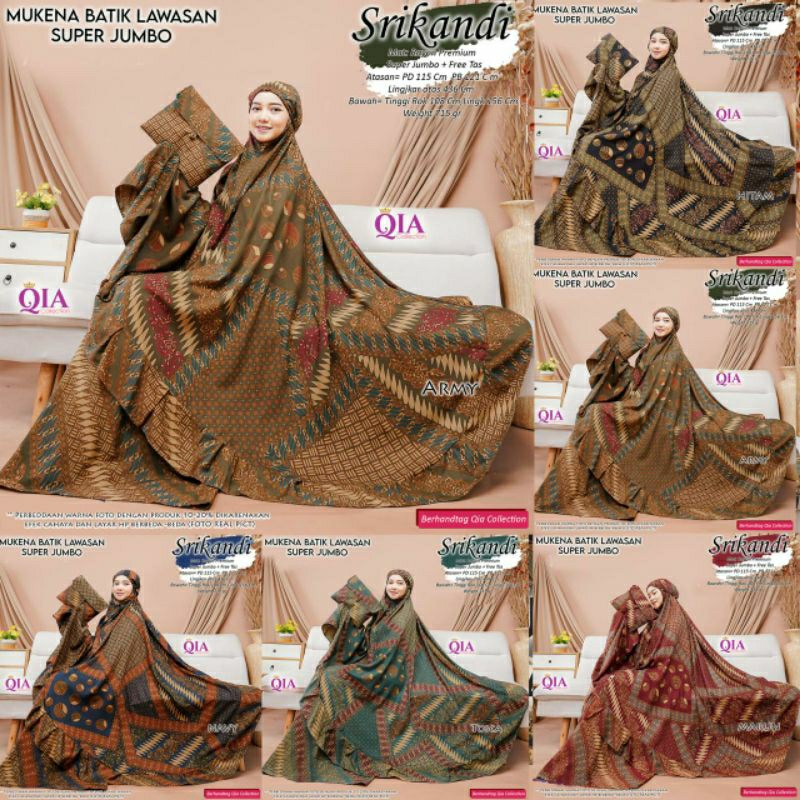 Jual srikandi mukena motif batik | Shopee Indonesia