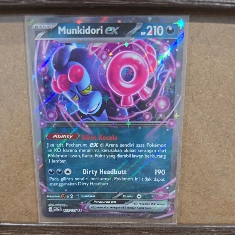 Jual Munkidori EX RR TCG POKEMON INDONESIA / KARTU POKEMON INDONESIA ...