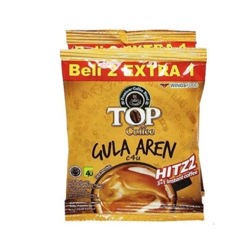 Jual TOP COFFIE GULA AREN ( 1 RENTENG ISI 15 SASET) | Shopee Indonesia