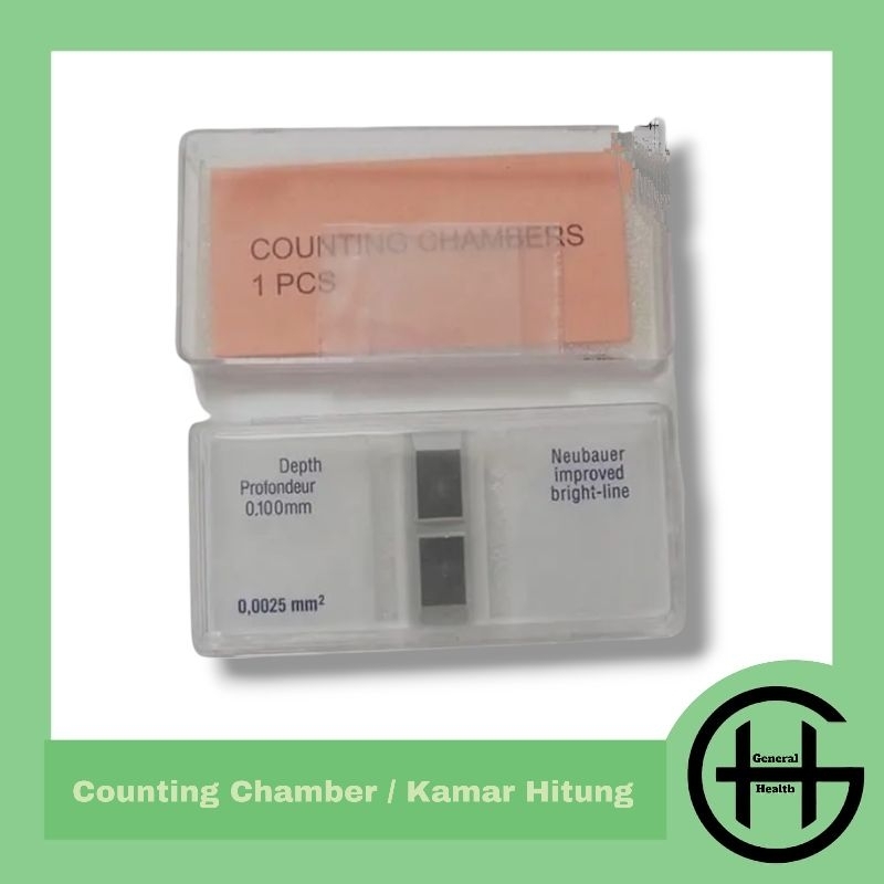 Jual Counting Chambers Kamar Hitung Haemocytometer Bilik Hitung ...