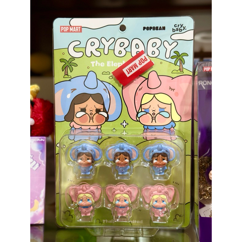 Jual pop bean CryBaby Thailand POP MART ORIGINAL (RARE) PACKING DOUBLE ...