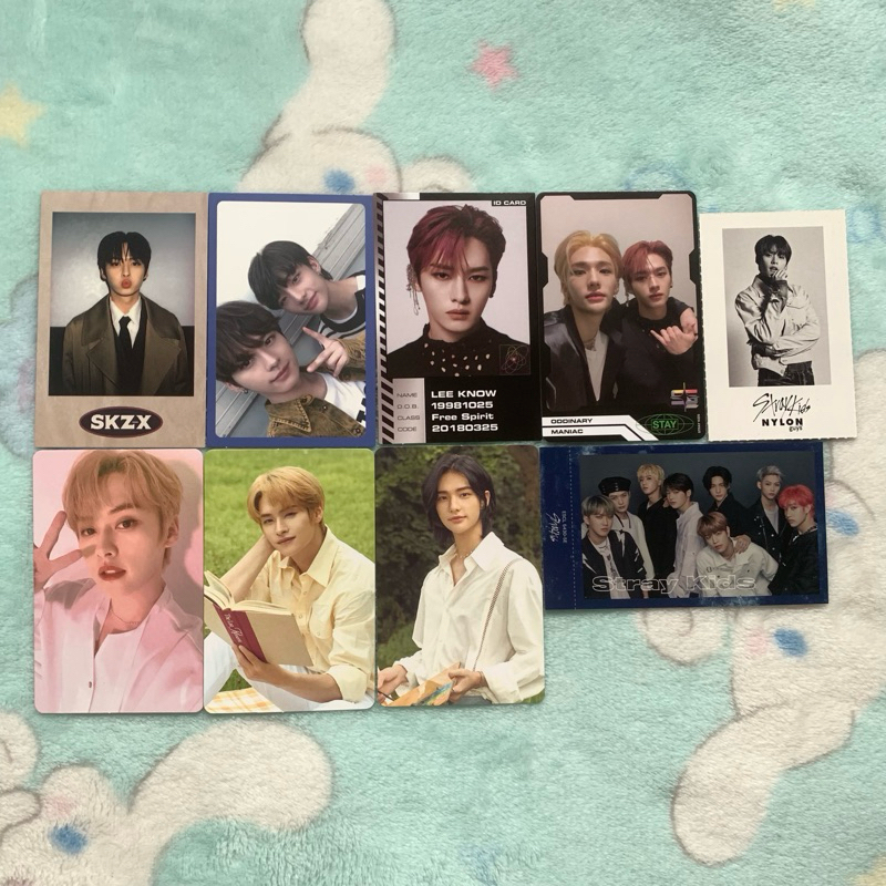 Jual STRAY KIDS SKZ LEE KNOW HYUNJIN POLAROID POB POUT FANMEET LOVESTAY ...