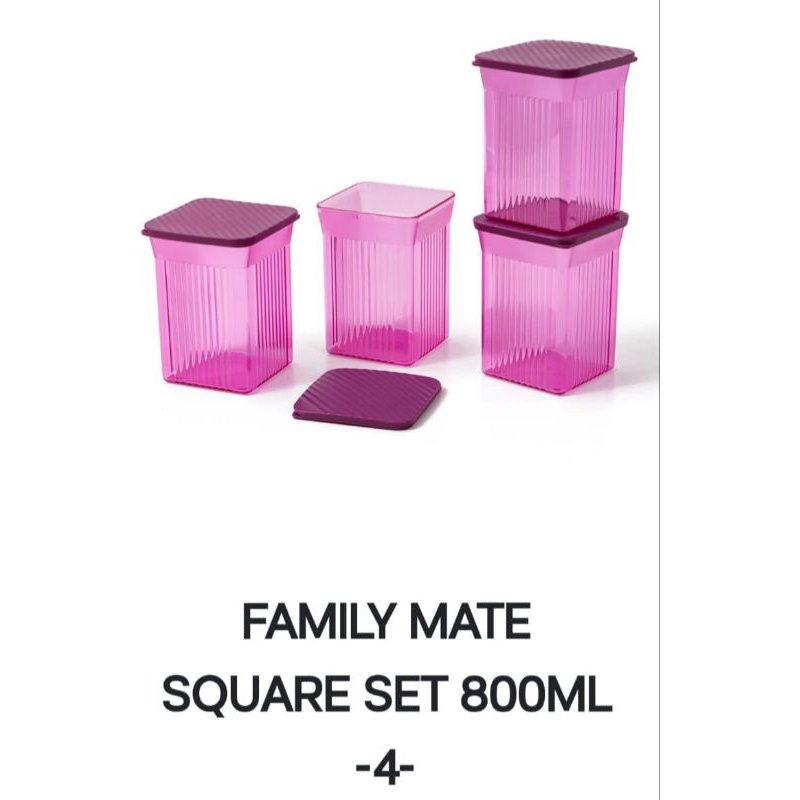 Jual Tupperware Set Ungu, Botol Pink & Toples Bulat Pink | Shopee Indonesia