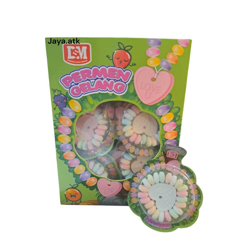Jual PERMEN GELANG LOVE PERMEN KERAS RASA BUAH (PER PCS) | Shopee Indonesia
