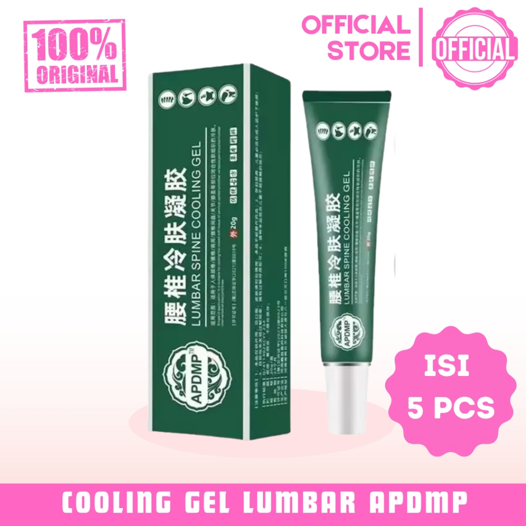Jual Salep Lumbar Cream Lumbar Spine Cooling Gel Isi 5 Pcs | Shopee ...