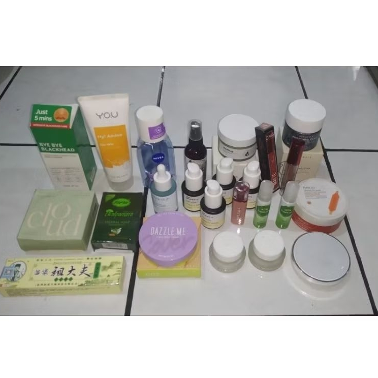 Jual BOTOL SKINCARE / MAKE UP KOSONG / BEKAS (BISA DIGUNAKAN UNTUK ...