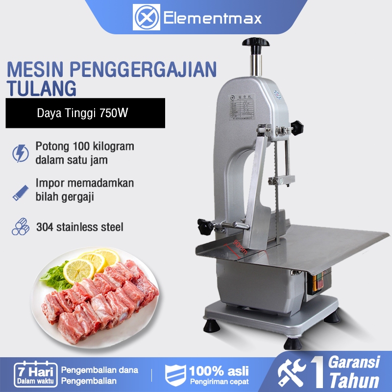 Jual Elementmax Mesin Bone Saw TZF-130 Tulang Sapi Dan Tulang Babi Bone ...