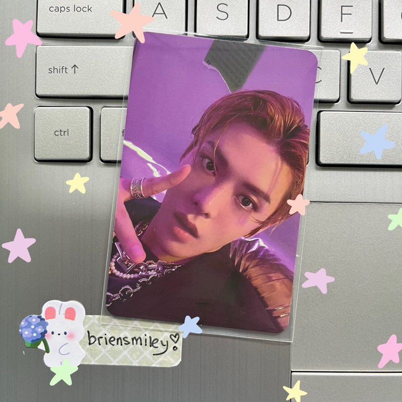 Jual Yuta nct 127 album sticker jewel version yuta ungu official pc ...