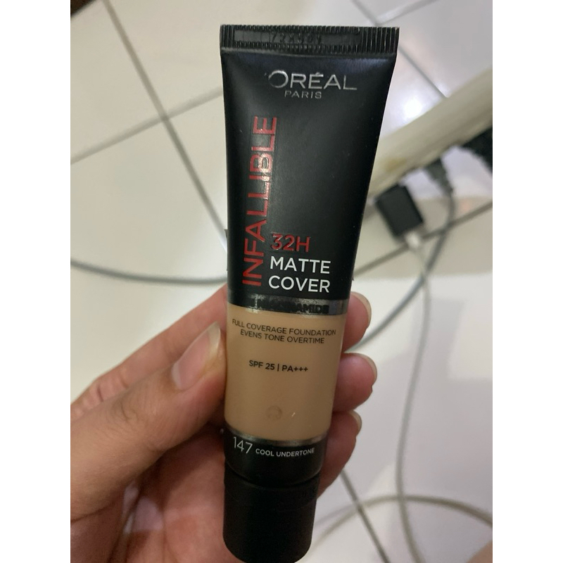 Jual Loreal infallible matte cover Cool undertone | Shopee Indonesia