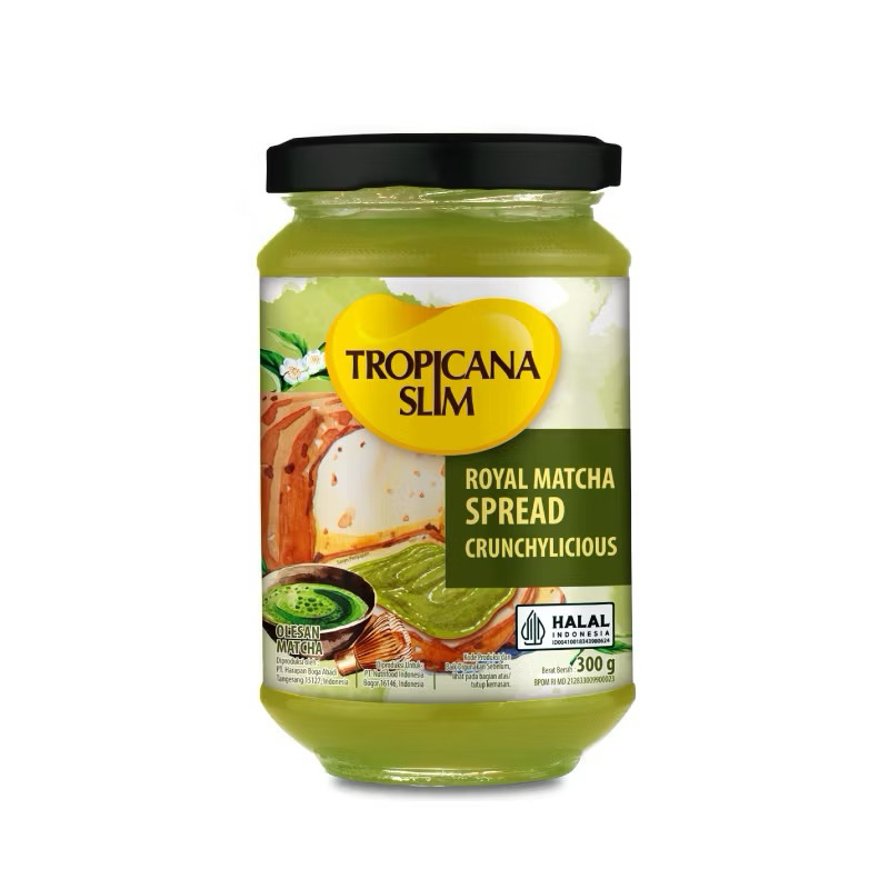 Jual Tropicana Slim Royal Matcha Spread 300 gram - Selai Matcha Bebas ...
