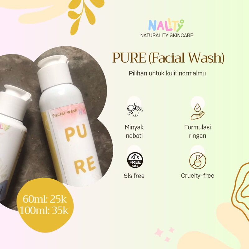 Jual PURE (Facial wash natural) | Shopee Indonesia