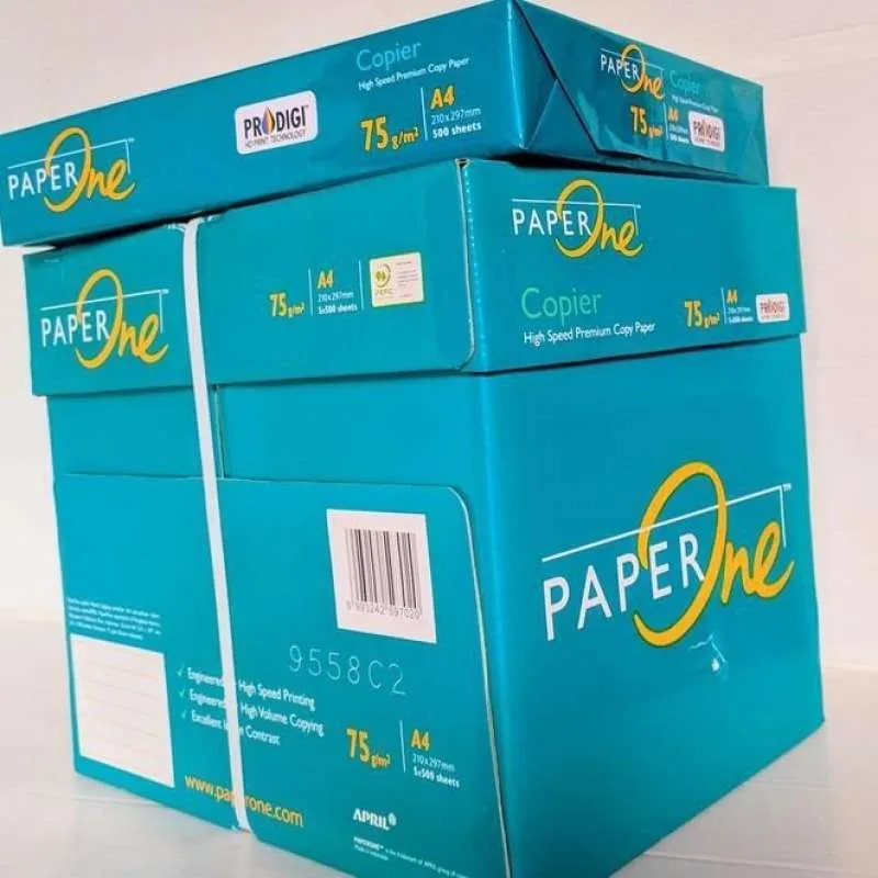 Jual Kertas HVS A4 75 GSM Paper One (1 Dus / 5 Rim / 2500 Lembar) | Shopee Indonesia