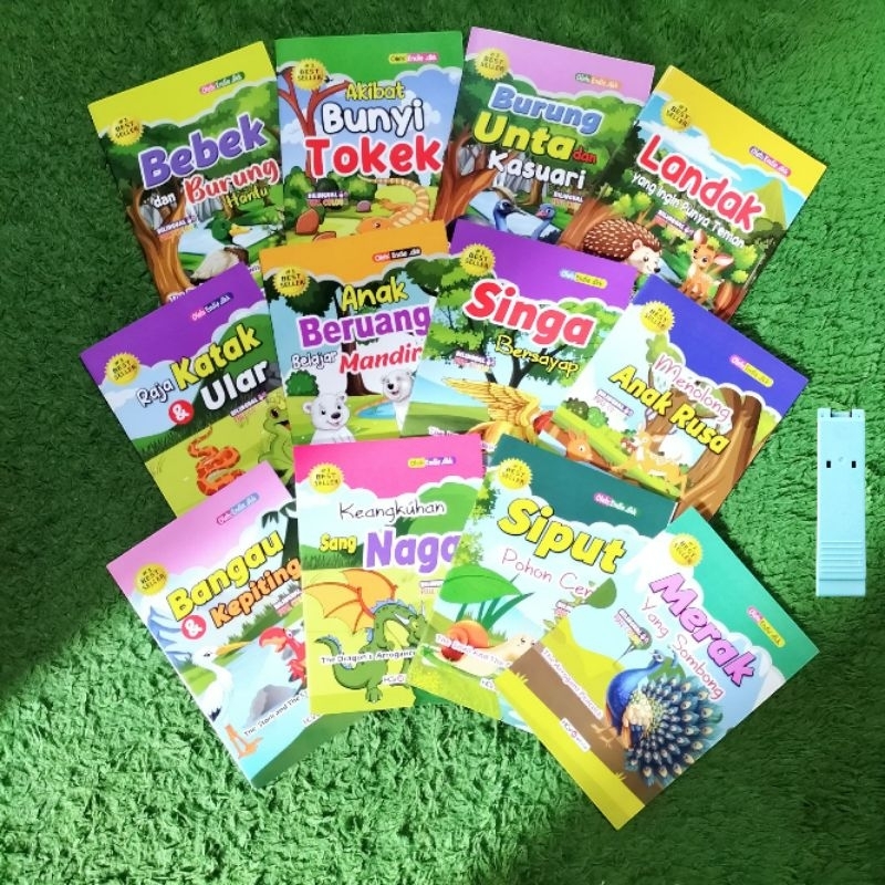 Jual PAKET ISI 12 BUKU CERITA ANAK DAN DONGENG BINATANG BEBEK BURUNG ...