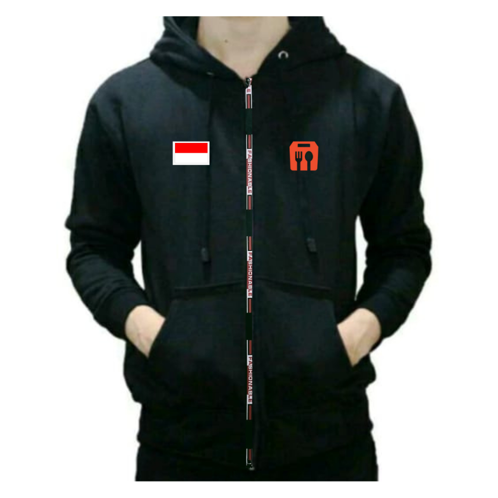 Jual New Produk - Hoodie Pria Shopeefood driver ( pengantar makanan ...