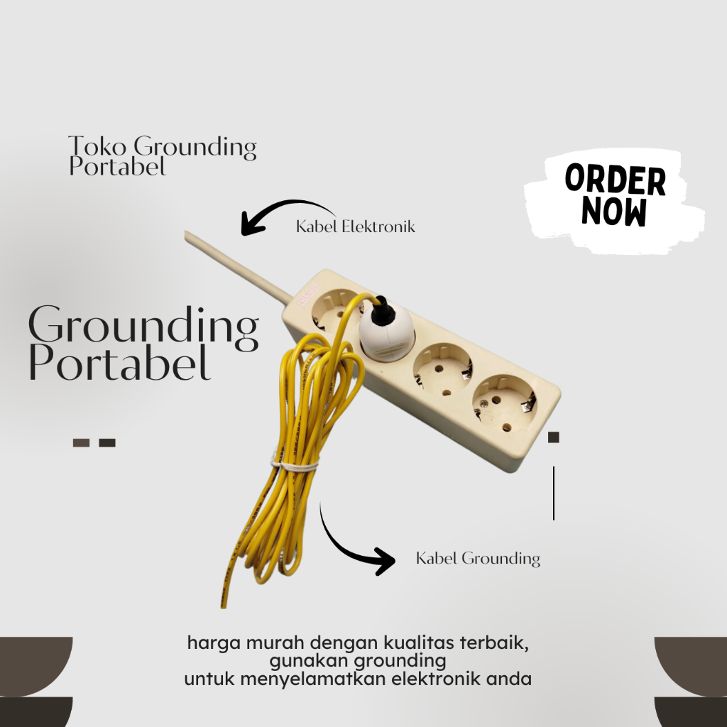Jual Alat Grounding Portabel Tembok mencegah nyetrum kecil di ...