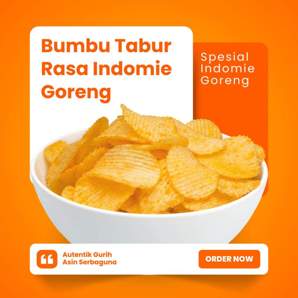Jual Bumbu Tabur Rasa Indomie Goreng Autentik Gurih Asin Serbaguna 30 ...