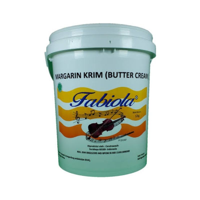 Jual Buttercream Cake Siap Pakai Fabiola Vanila Repack 250gr | Shopee ...